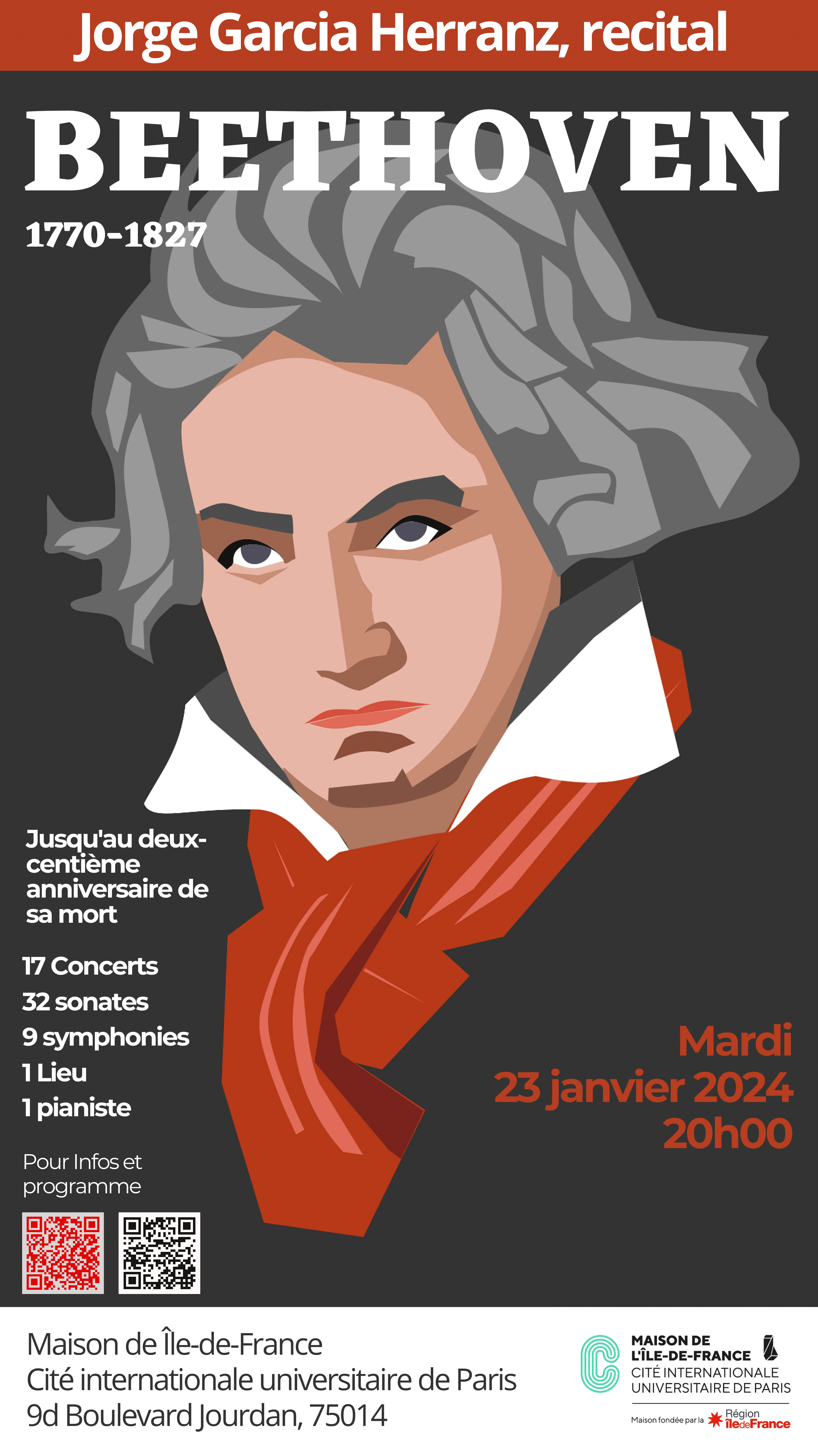 Récital de Jorge Garcia Herranz | Cycle Beethoven #2 - Citescope